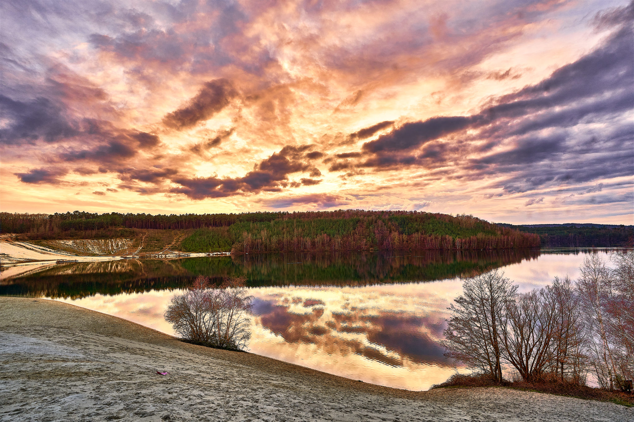 Der Baggersee in der Haard - Der Blog vom Block