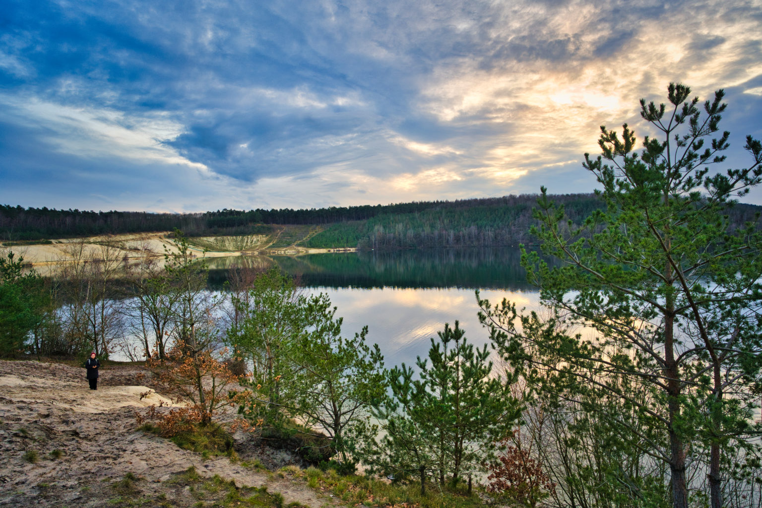 Der Baggersee in der Haard - Der Blog vom Block