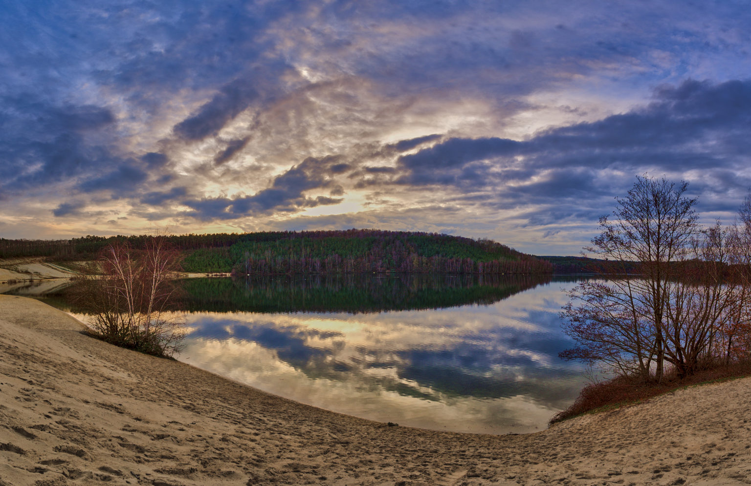 Der Baggersee in der Haard - Der Blog vom Block